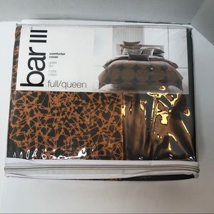 Bar III | Bedding | Bar Iii Full Queen Graffiti Dot Comforter Cover ...